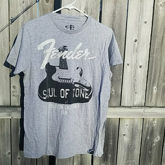Fender | Shirts | Mens Fender Tshirt | Poshmark